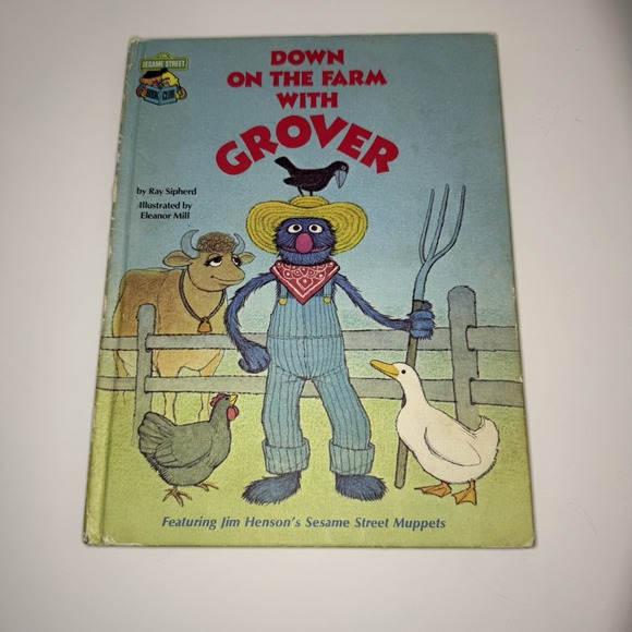 Kitchen | Vintage 198 Down On The Farm With Grover Book Jim Hensons ...